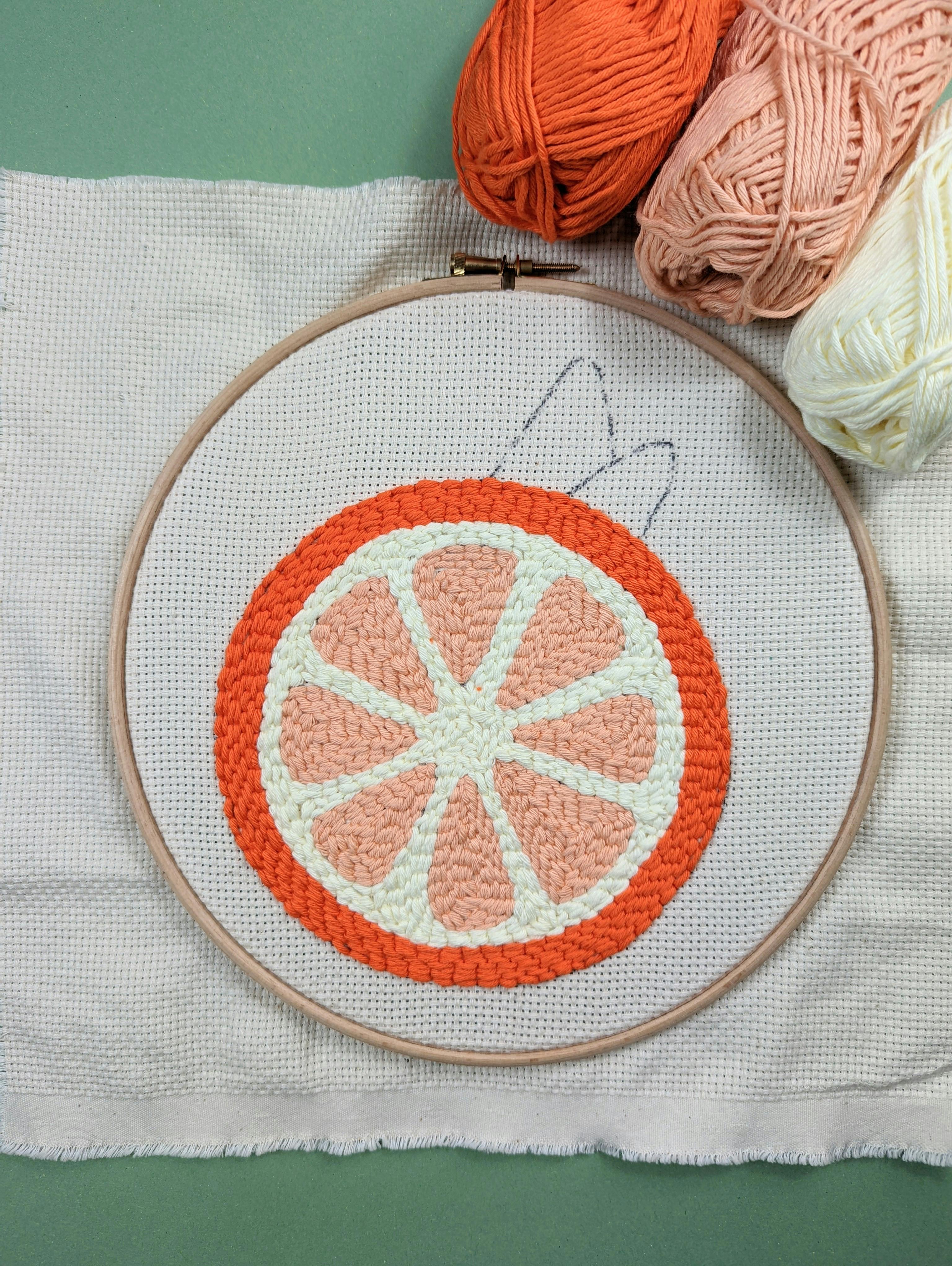 How to Make Punch Needle Coasters + FREE Pattern! | LoveCrafts