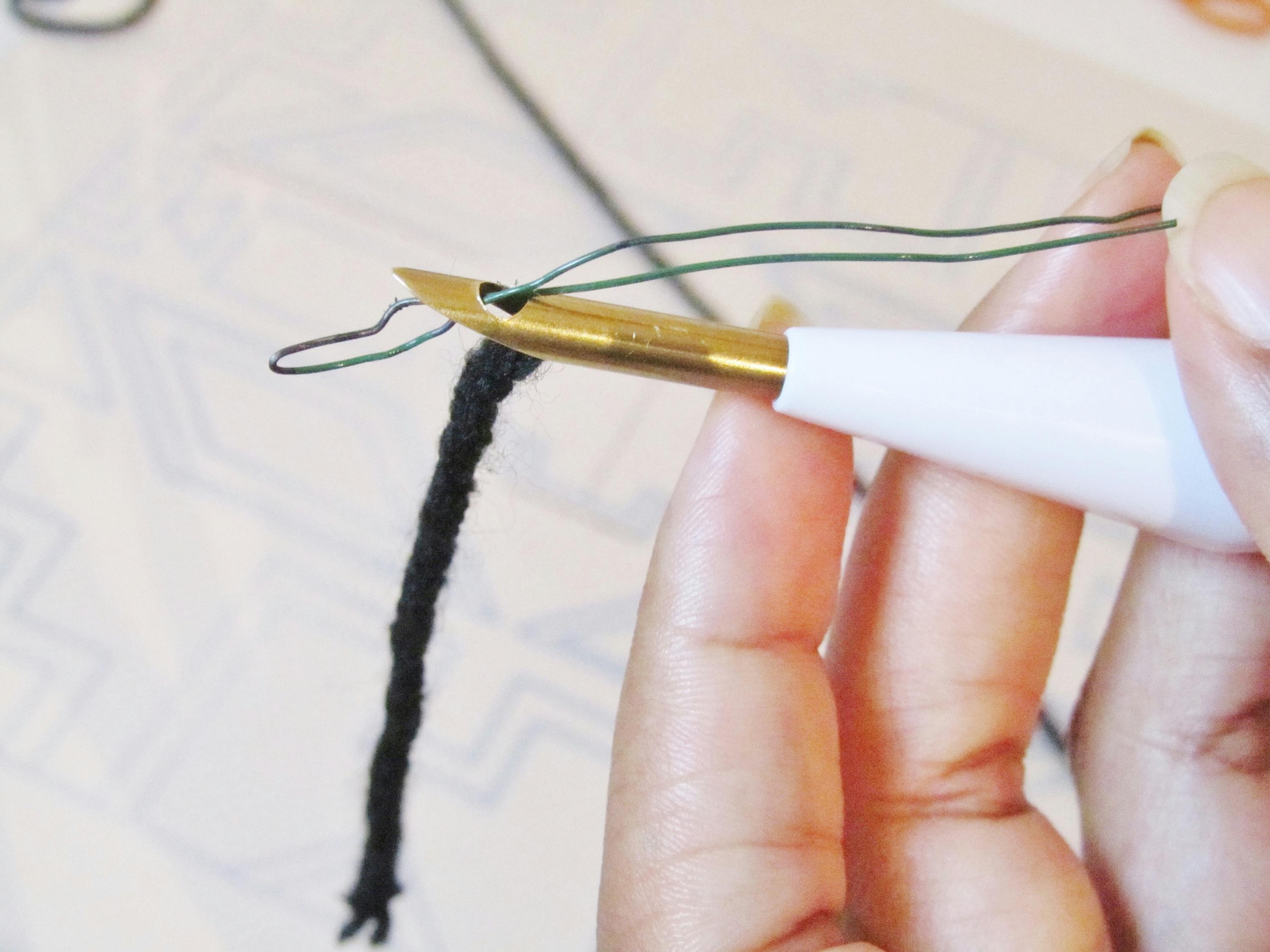 Geometric punch needle pattern tutorial | LoveCrafts