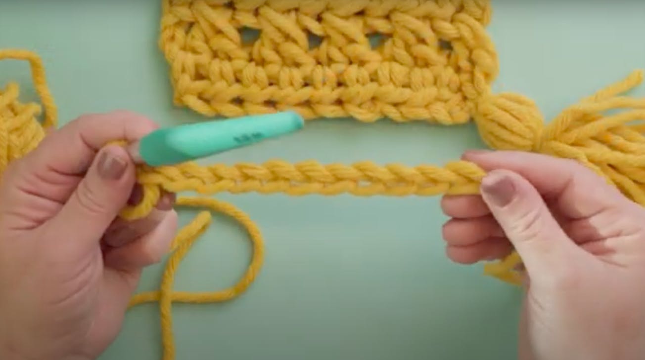 How to Crochet a Scarf for Beginners (10 Steps) | LoveCrafts