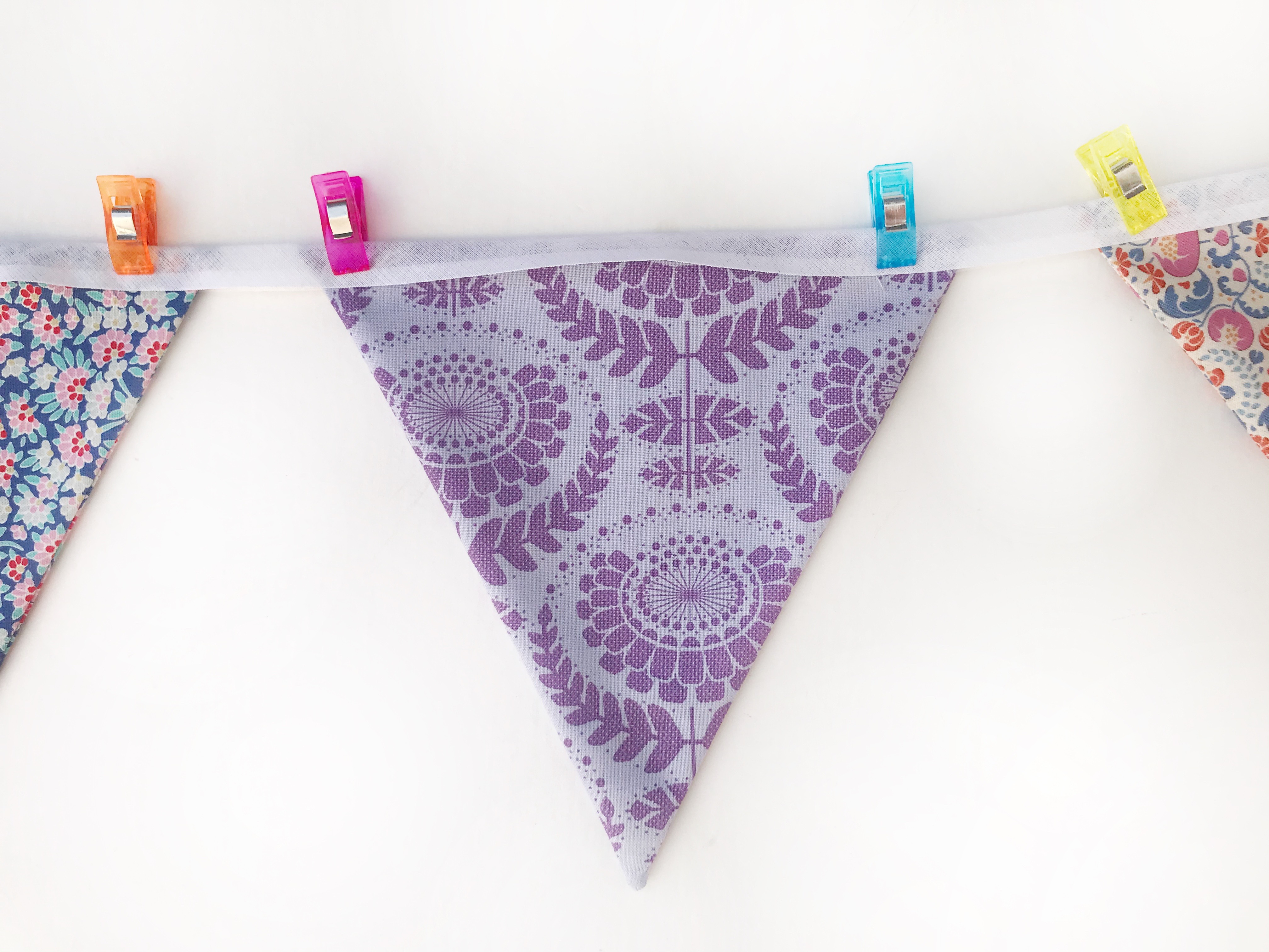 Free beautiful bunting sewing tutorial | LoveCrafts