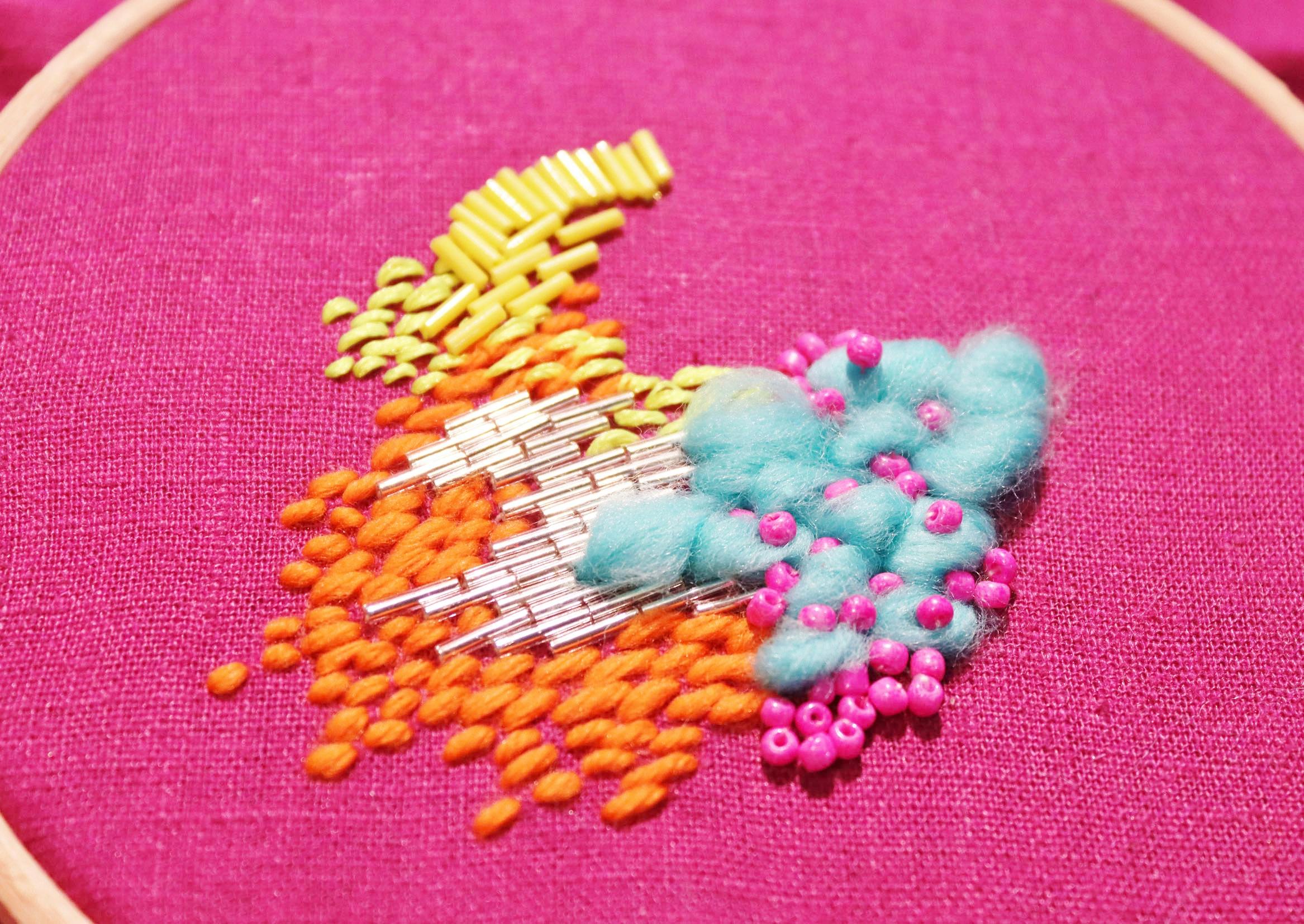 Relax, and stitch a mindful embroidery piece | LoveCrafts