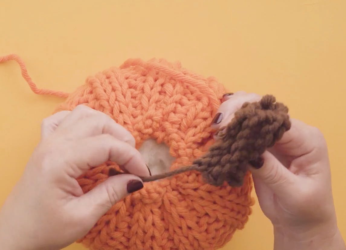 How to Knit a Pumpkin | Free Pumpkin Pattern! | LoveCrafts