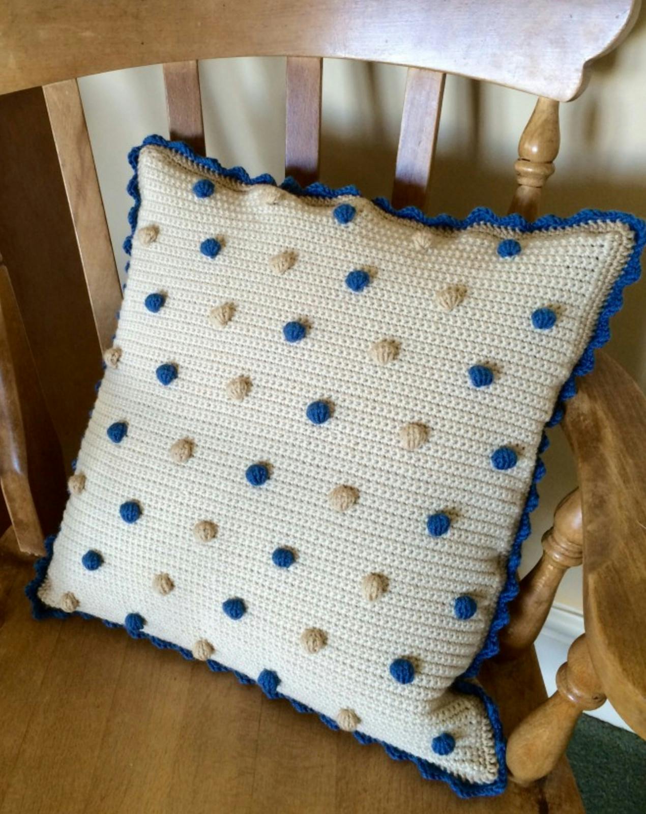 Crochet club: Beautiful bobble cushion | LoveCrafts