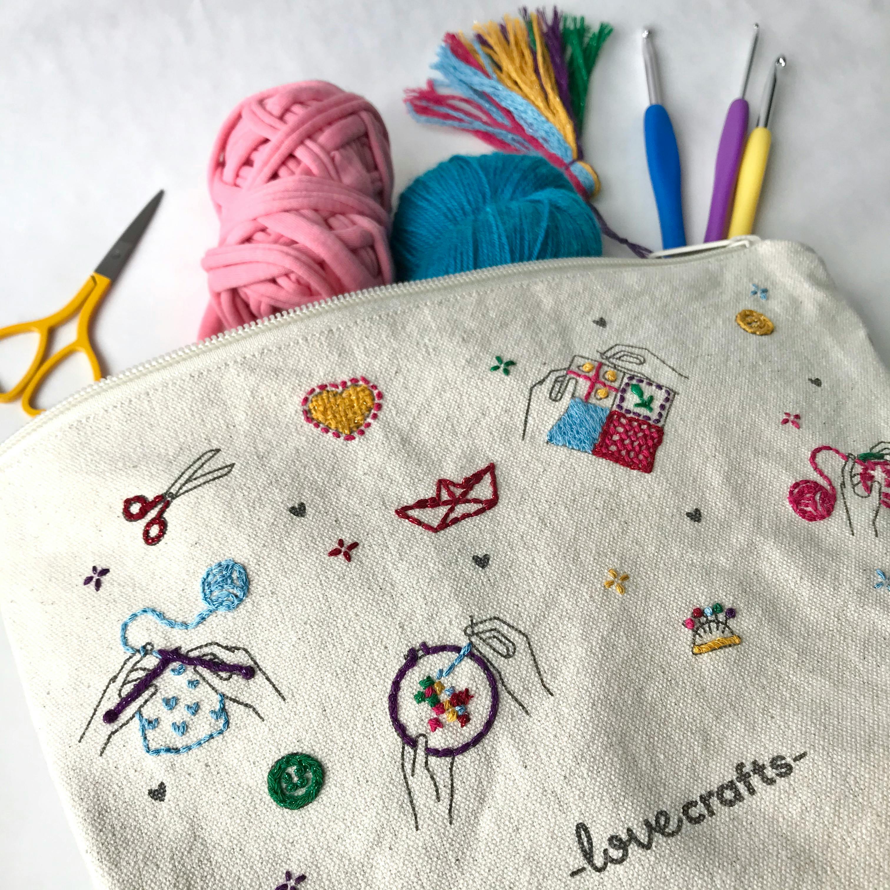 Personalise your project bag! | LoveCrafts