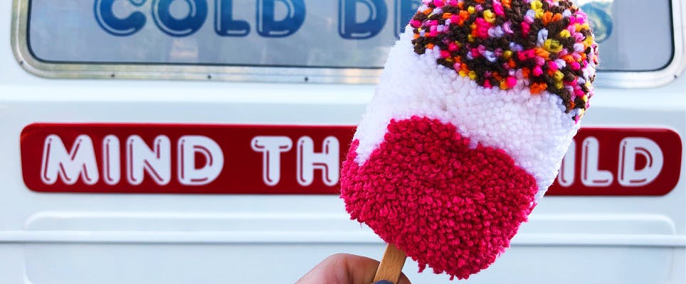 Perfect pompom popsicles | LoveCrafts