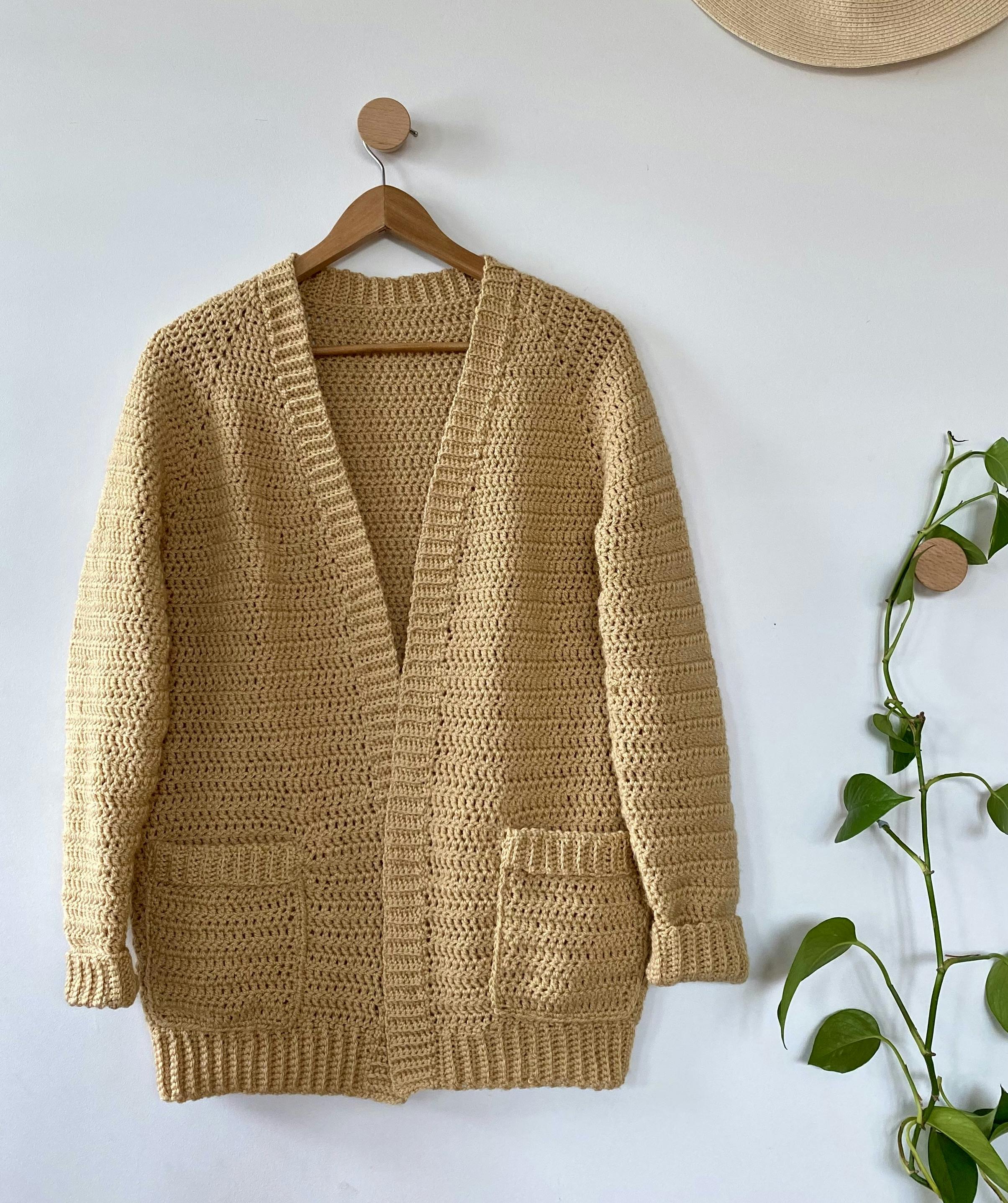 Crochet Cardigan for Beginners | Tutorial + Video | LoveCrafts