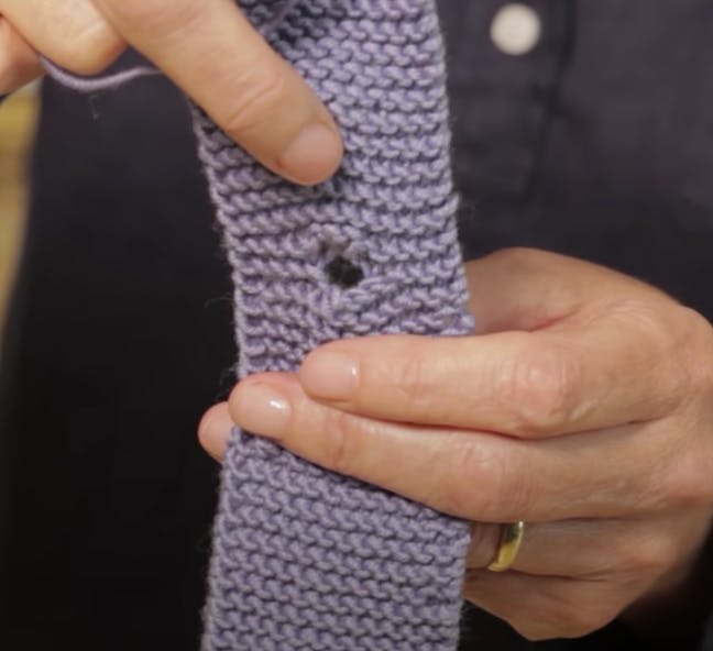 How to Knit Buttonholes (3 Ways) | LoveCrafts