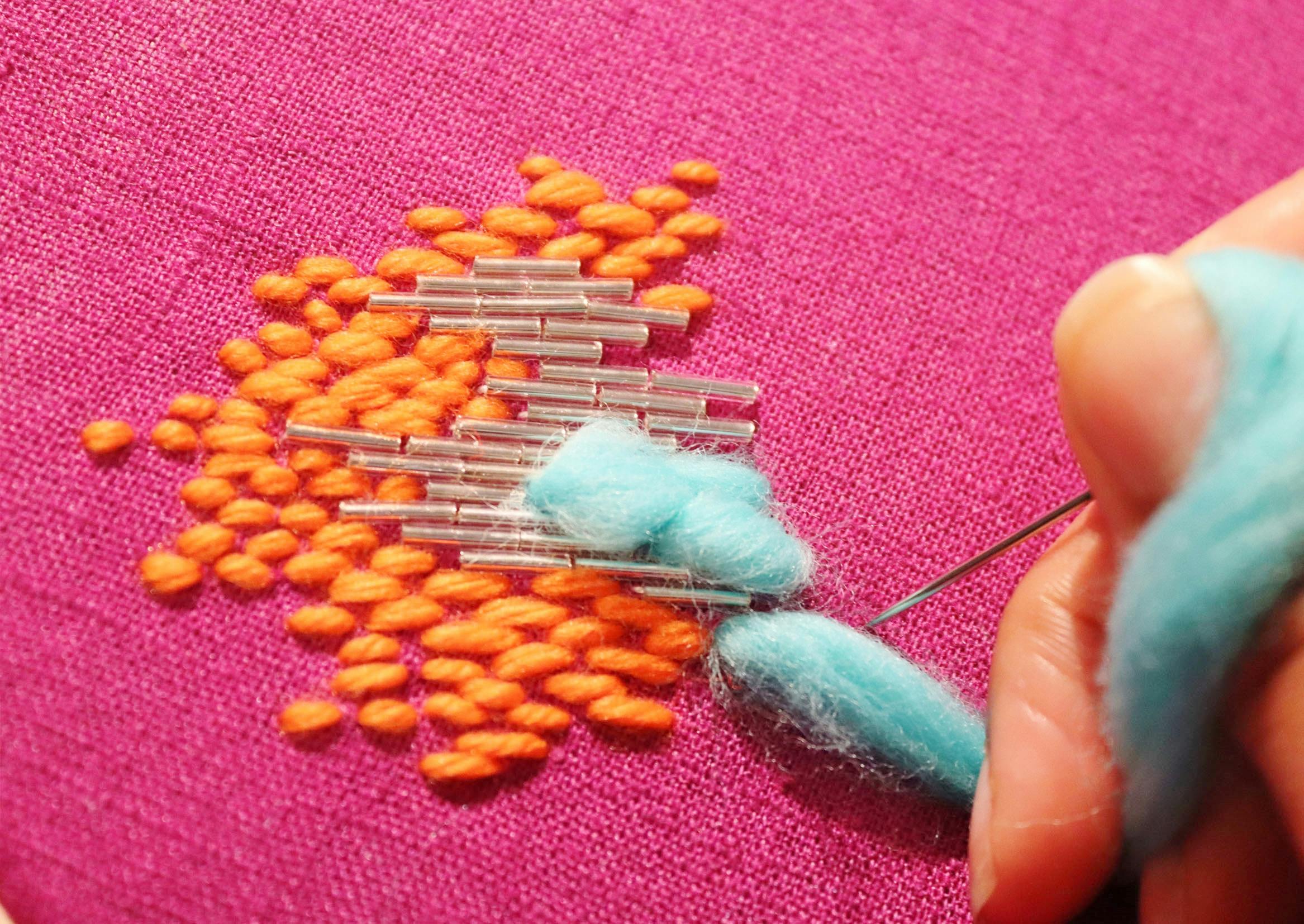 Relax, and stitch a mindful embroidery piece | LoveCrafts