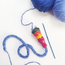 How to French knit a decorative word | LoveCrafts