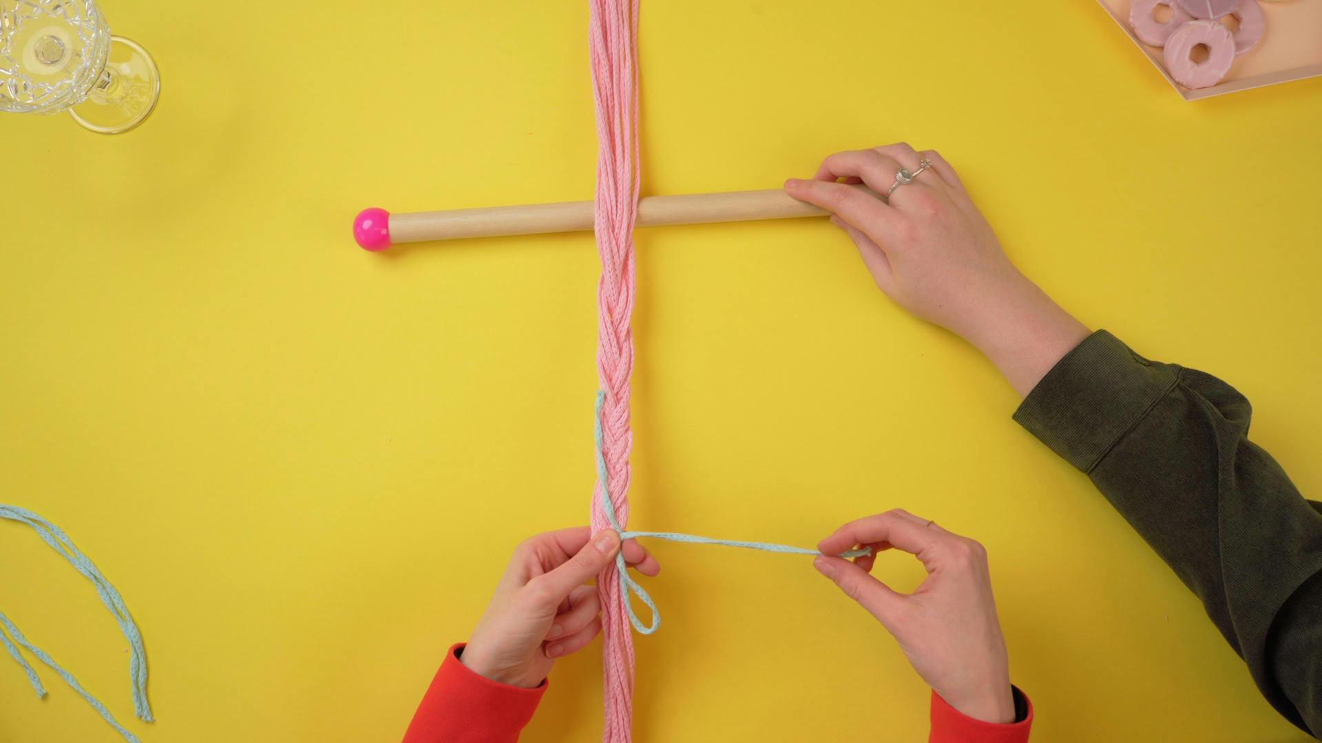 DIY Macrame Bottle Holder Tutorial | LoveCrafts