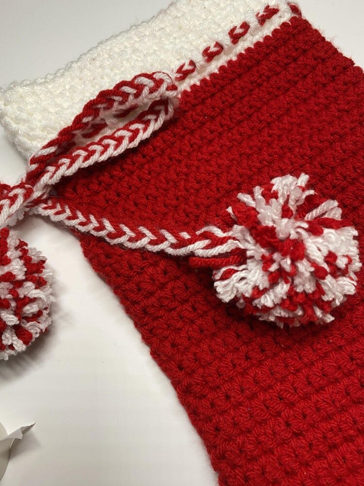 DIY Easy Crochet Christmas Stocking | LoveCrafts