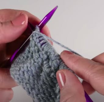 How to knit popcorn stitch | LoveCrafts