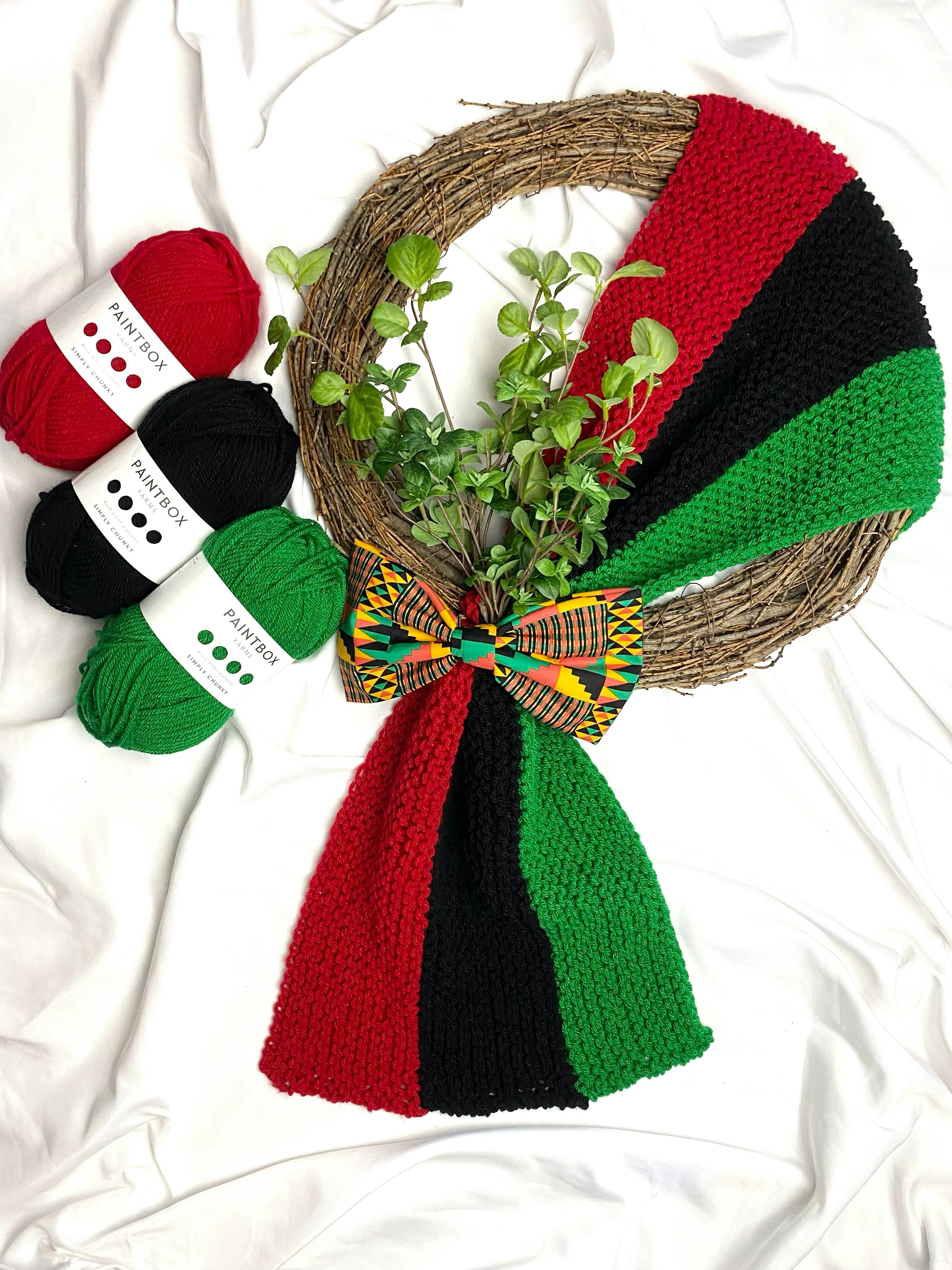 Make a wreath for Juneteenth with our fab free knit and crochet ...