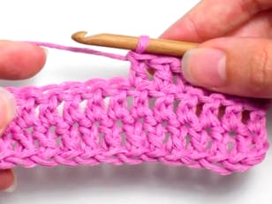 How to half treble crochet | LoveCrafts