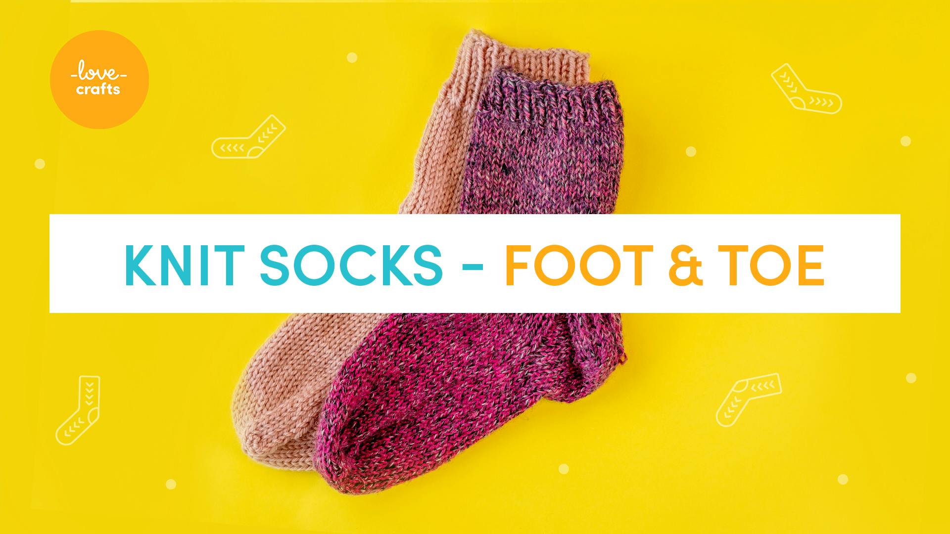 How to knit socks | LoveCrafts