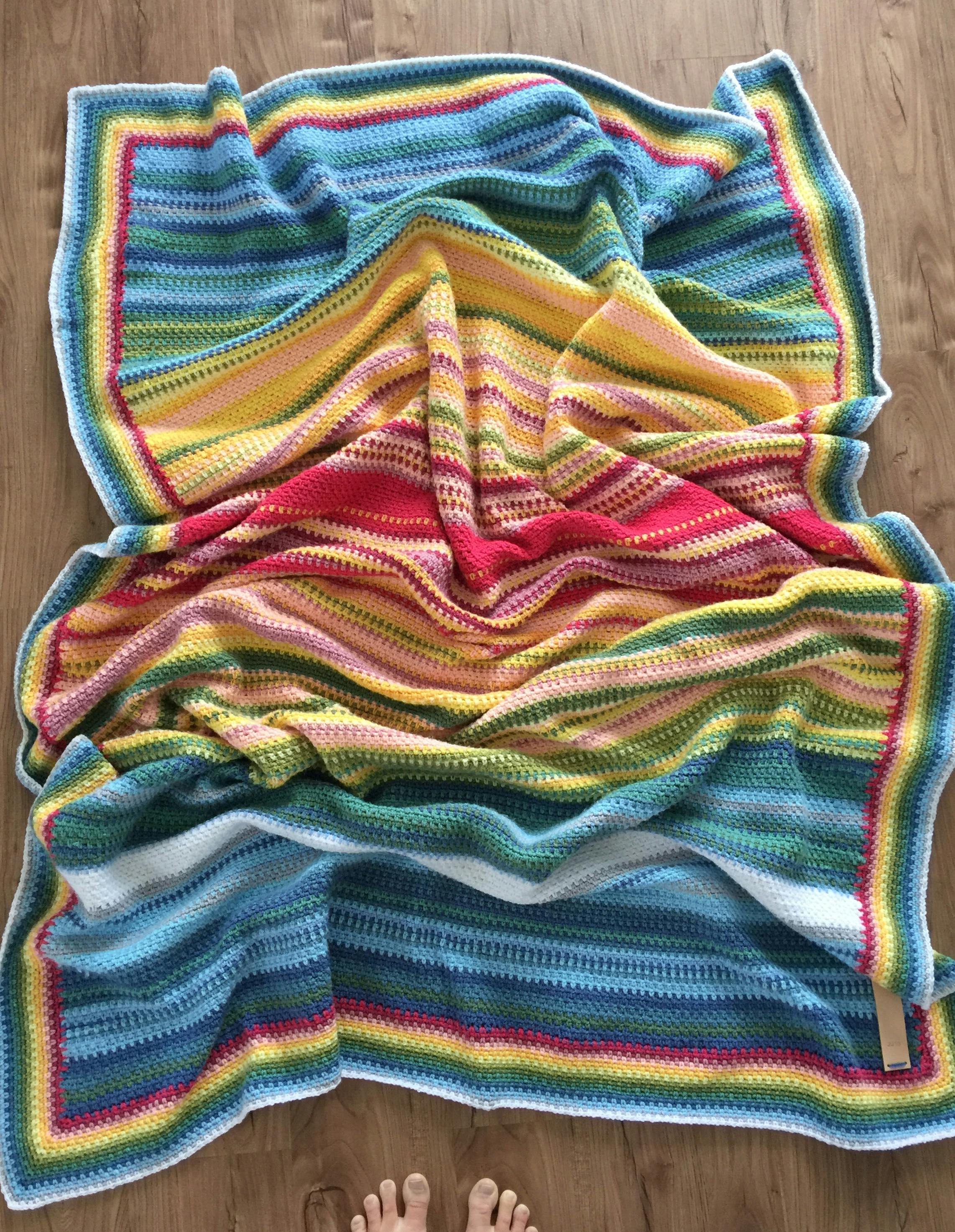 How to make a temperature blanket | LoveCrafts
