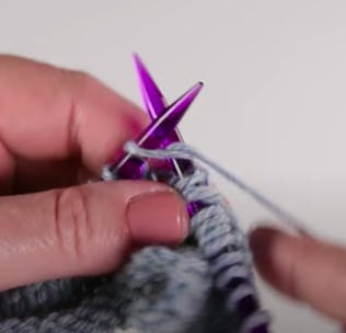 How to knit popcorn stitch | LoveCrafts