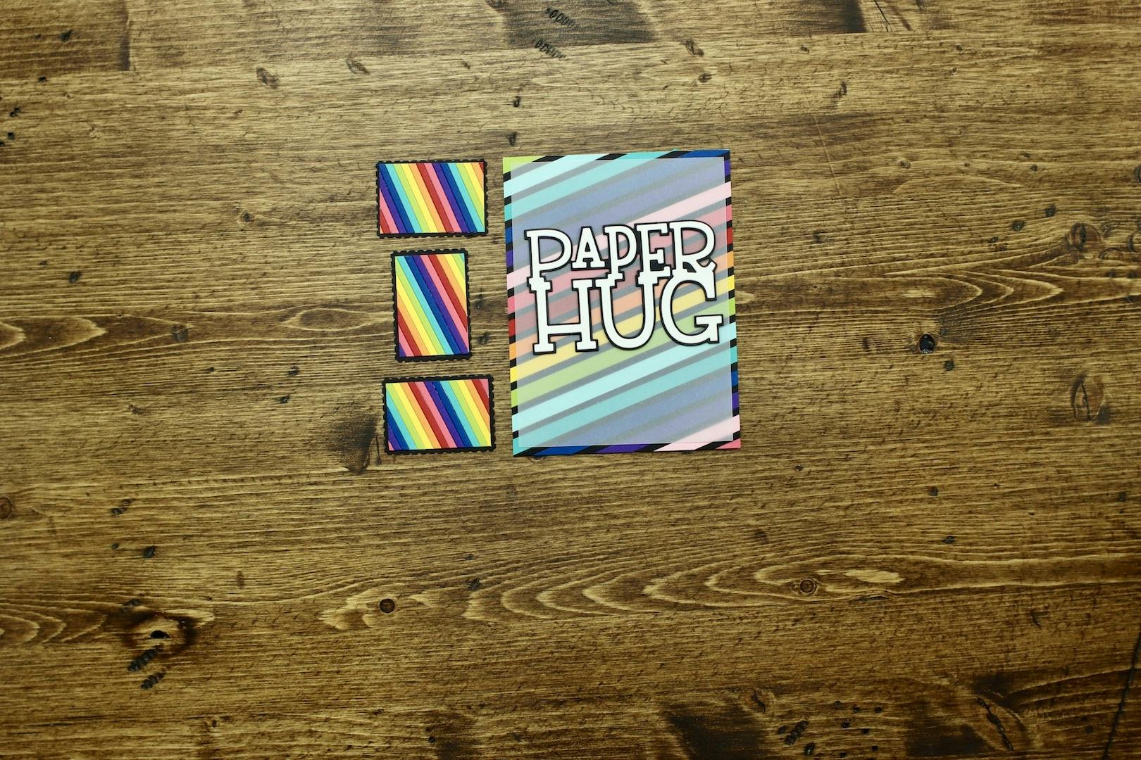 Three ways to create awesome rainbow elements with cardstock | LoveCrafts