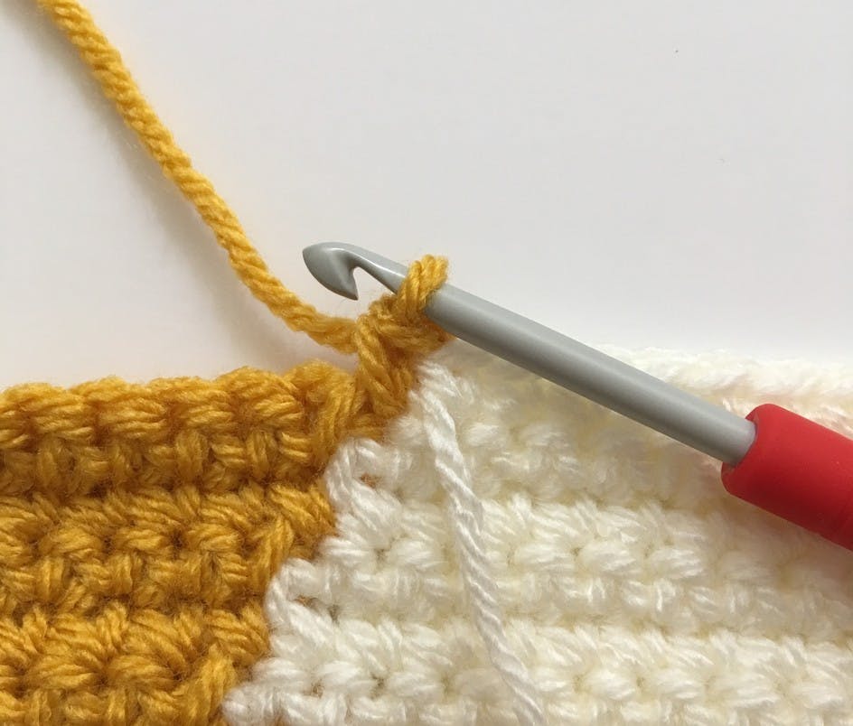 Learn how to crochet intarsia Alphabet Cushions with Chloe Bailey ...
