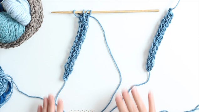 How to Finger Knit | Video Tutorial | LoveCrafts