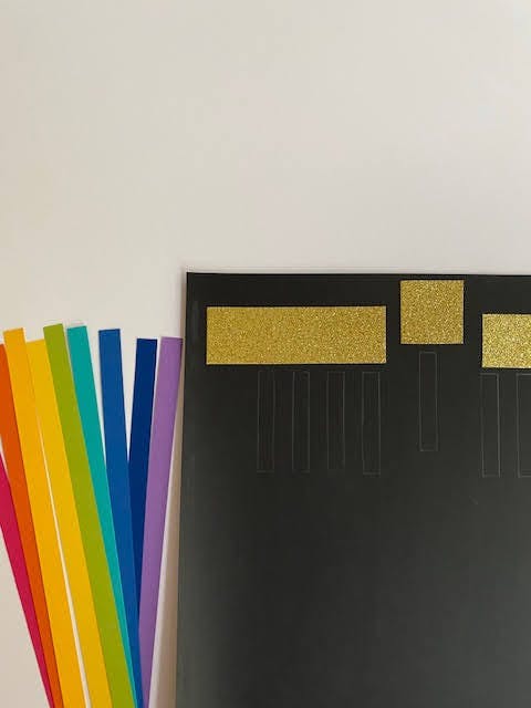 Paper menorah tutorial for Hanukkah | LoveCrafts