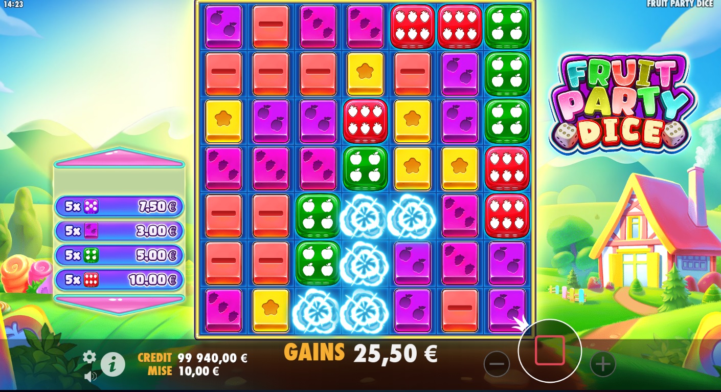 Un monde fruité et fun avec Fruit Party Dice | Lucky Games