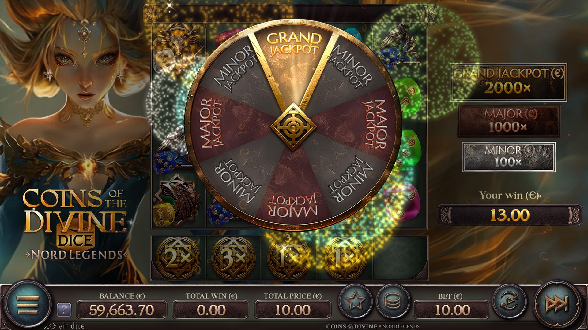 Coins Of The Divine, verover de rijkdommen van het Noorden! | Lucky Games