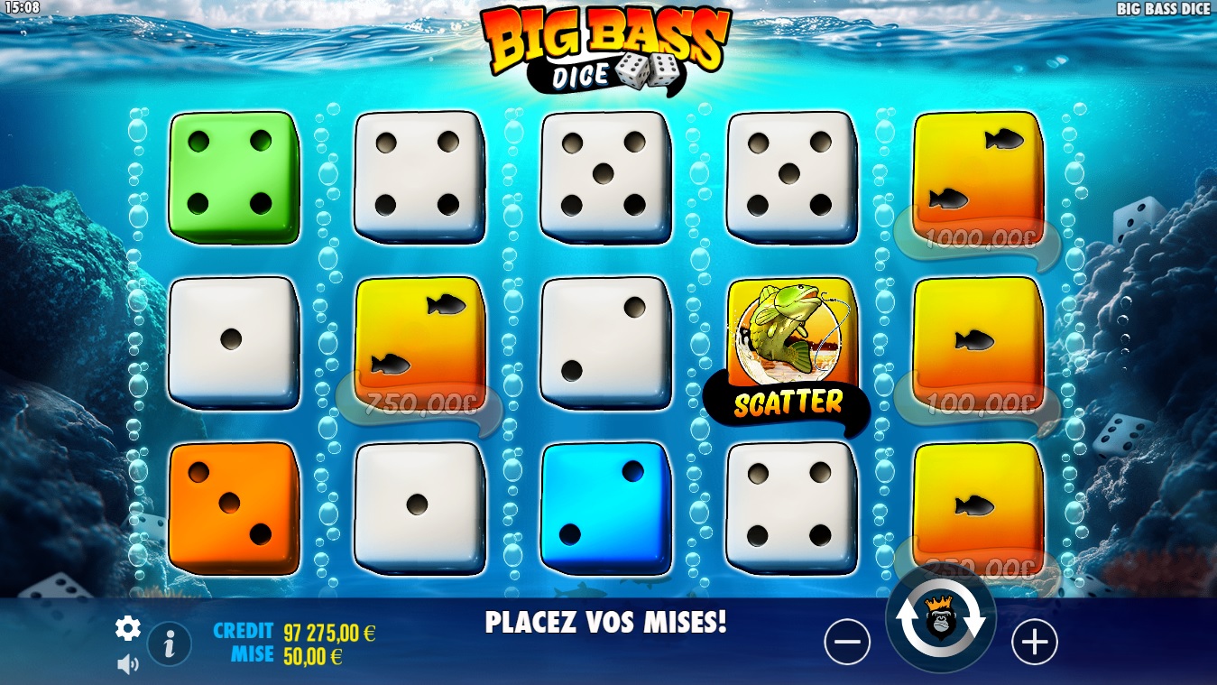 Fishing season is open with Big Bass Dice | Lucky Games