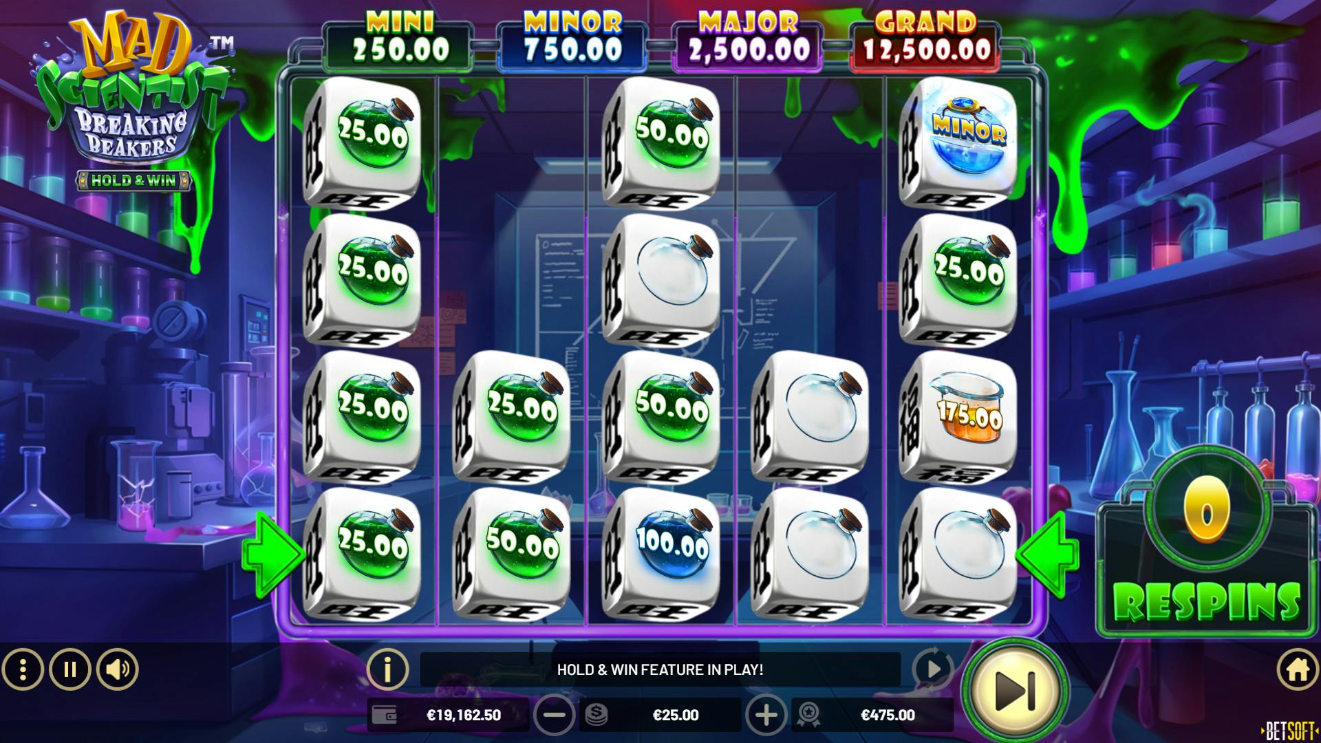 Dive into the chaos lab with Mad Scientist: Breaking Beakers Dice | Lucky Games