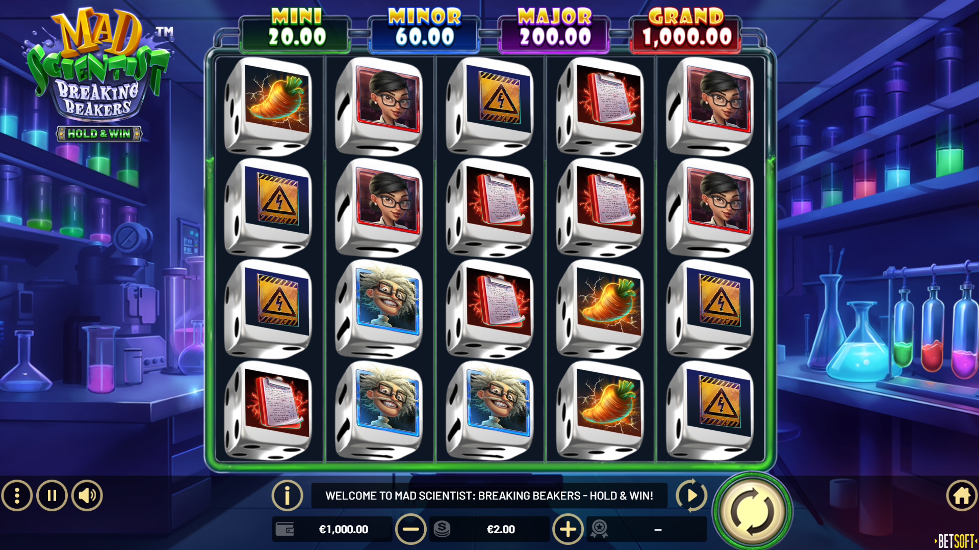 Dive into the chaos lab with Mad Scientist: Breaking Beakers Dice ...