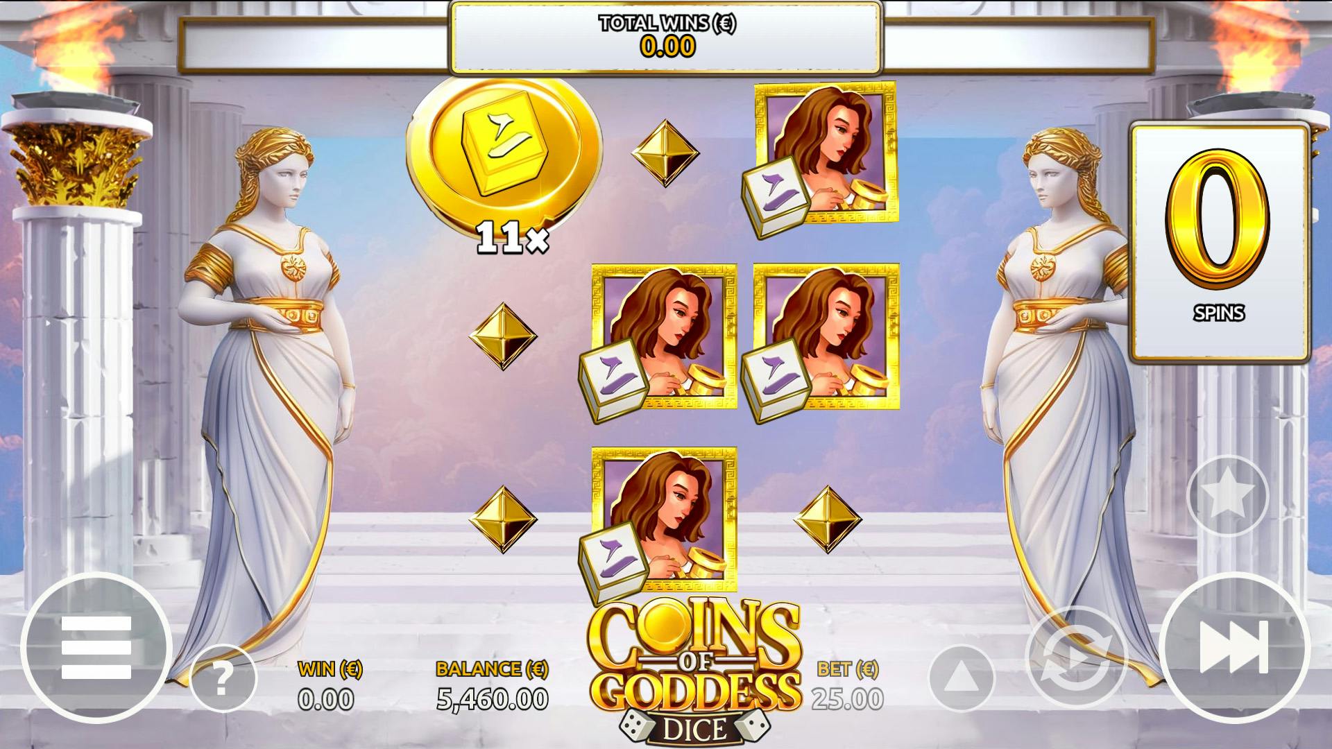 Coins of Goddess Dice: The Divine Power of Dice | Lucky Games