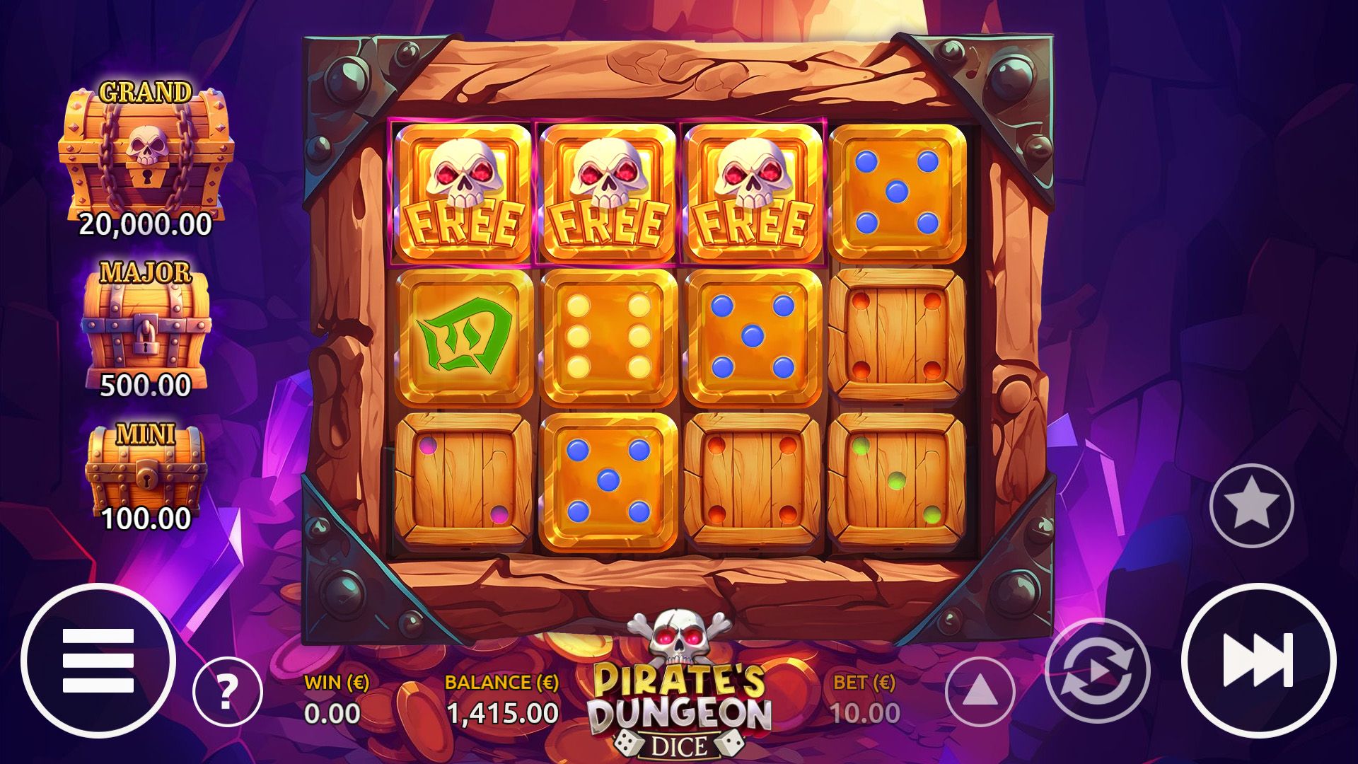 Heading for Treasure with Pirate Dungeon Dice | Lucky Games