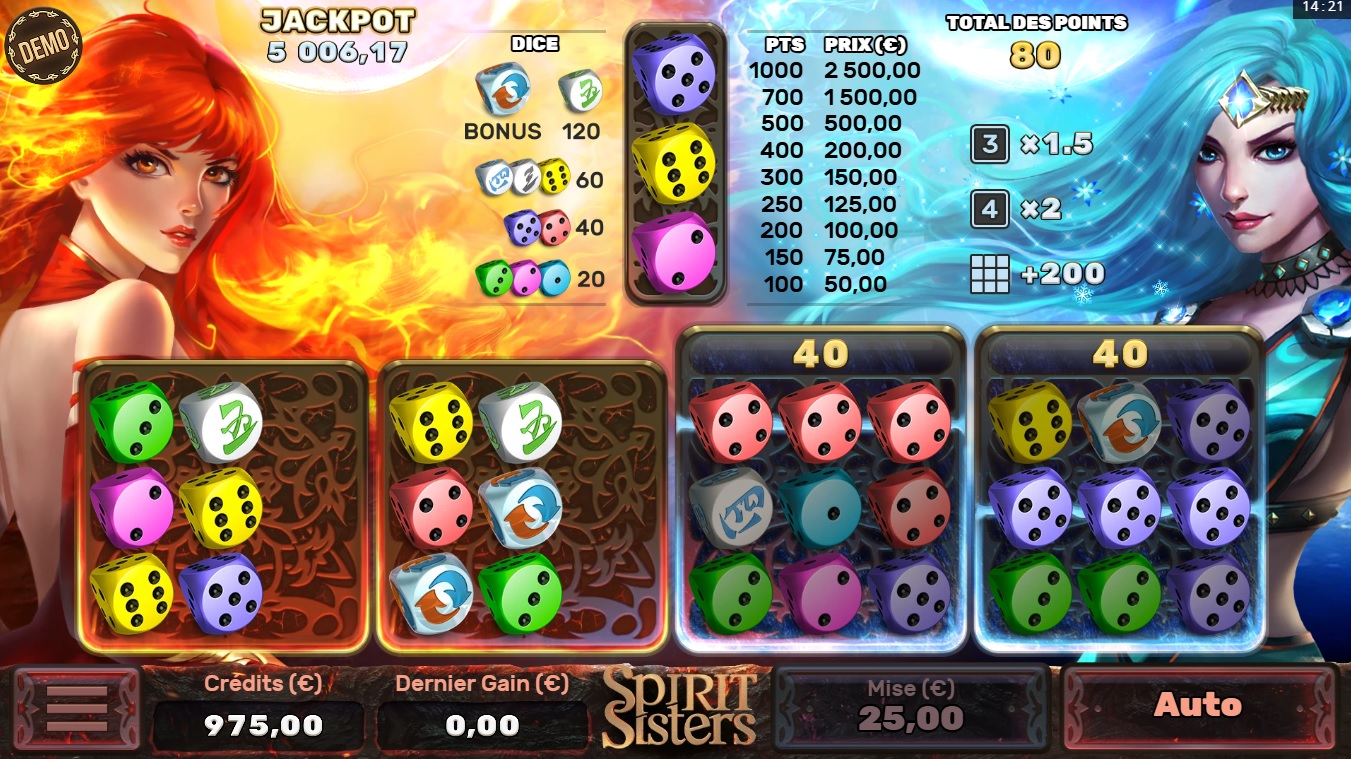 Join the heroic fight on Spirit Sisters | Lucky Games