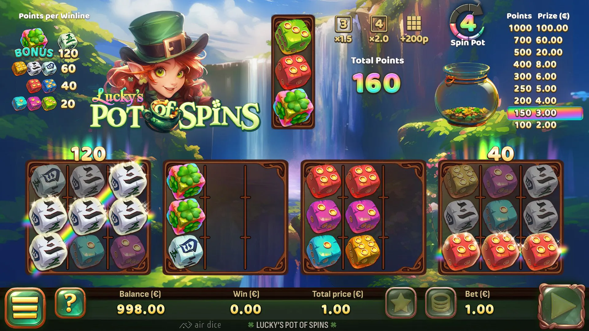 Magical Spins on Lucky's Pot Of Spin | Lucky Games