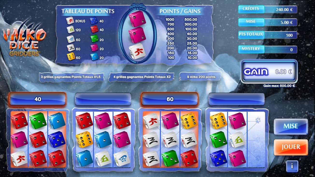 Tame the wild wolf on Valko Dice | Lucky Games