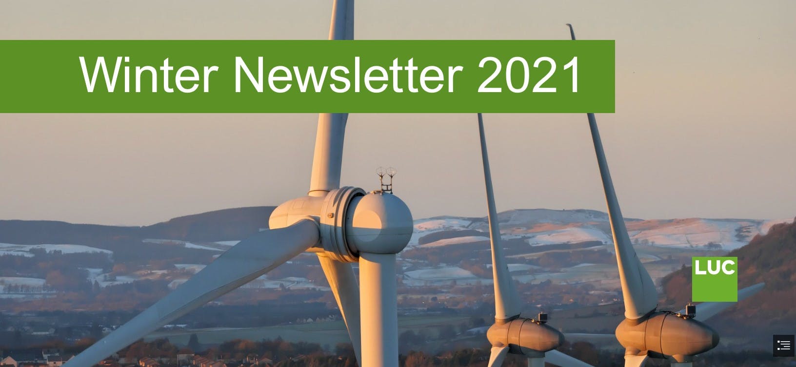 LUC Winter Newsletter 2021 | LUC