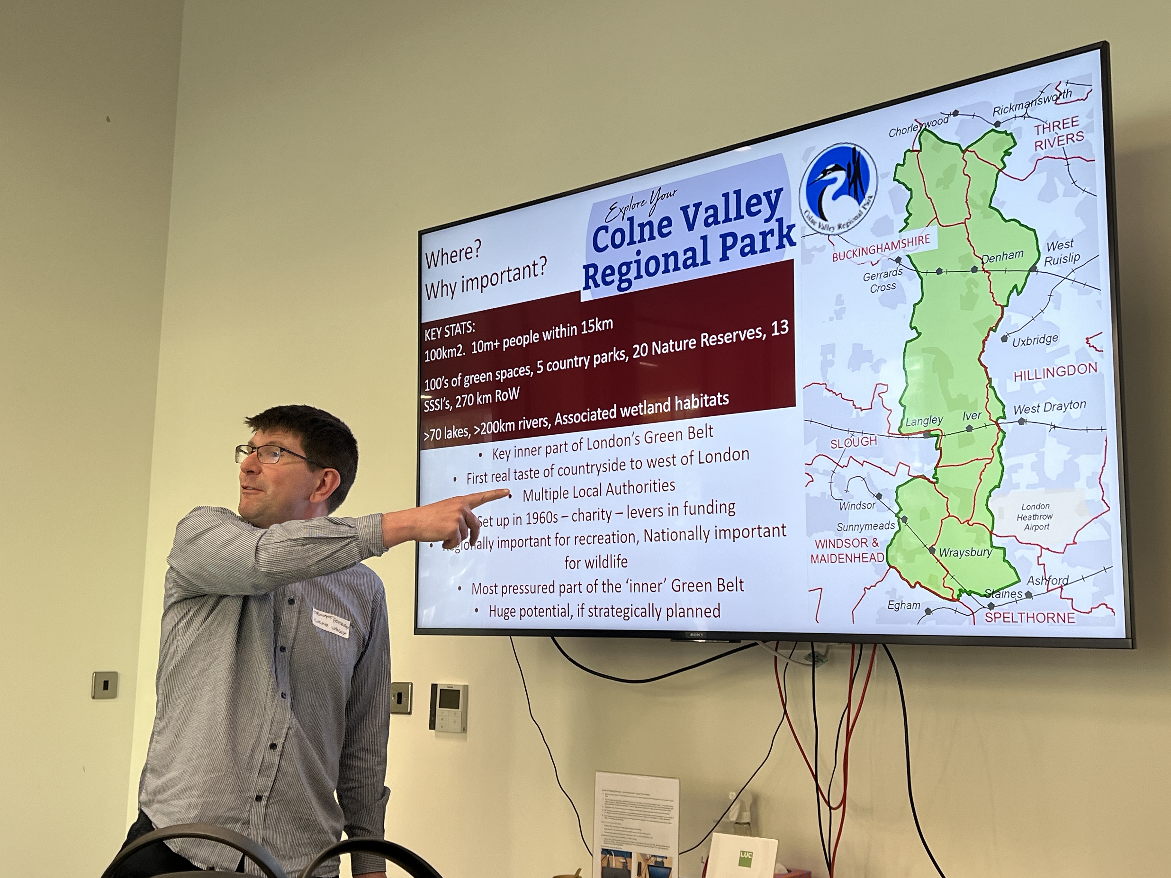 LUC hosts Colne Valley Regional Park inner Green Belt workshop on ...