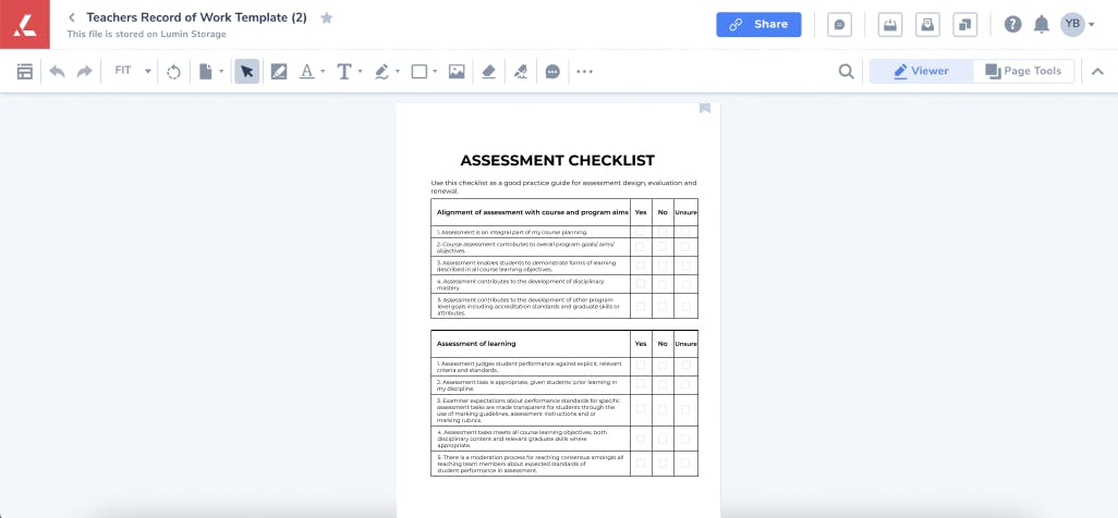 Our top 8 Virtual Learning Templates for Teachers | Lumin PDF Editor