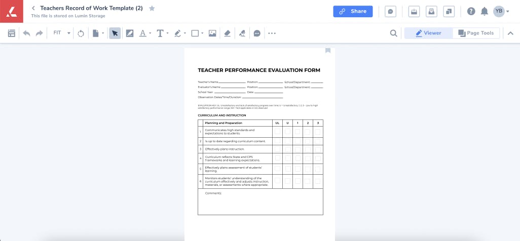 Our top 8 Virtual Learning Templates for Teachers | Lumin PDF Editor