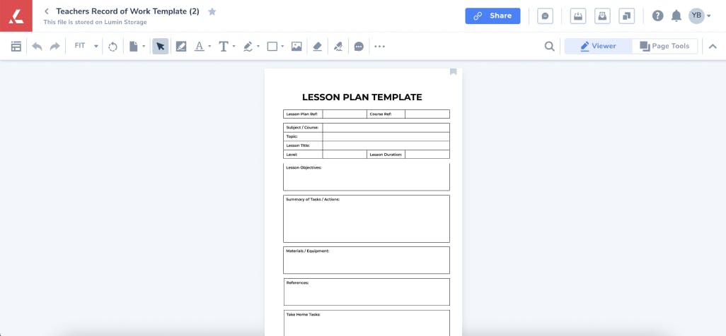 Our top 8 Virtual Learning Templates for Teachers | Lumin PDF Editor