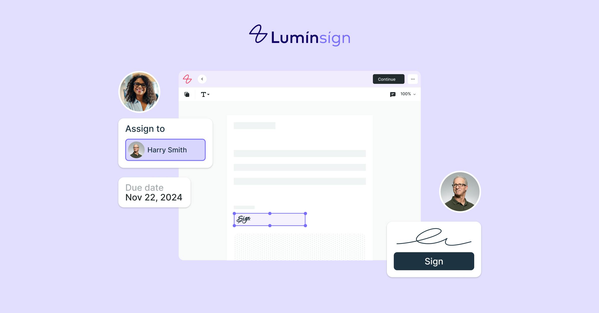 Lumin Sign - Digital Signature Workflows | Lumin