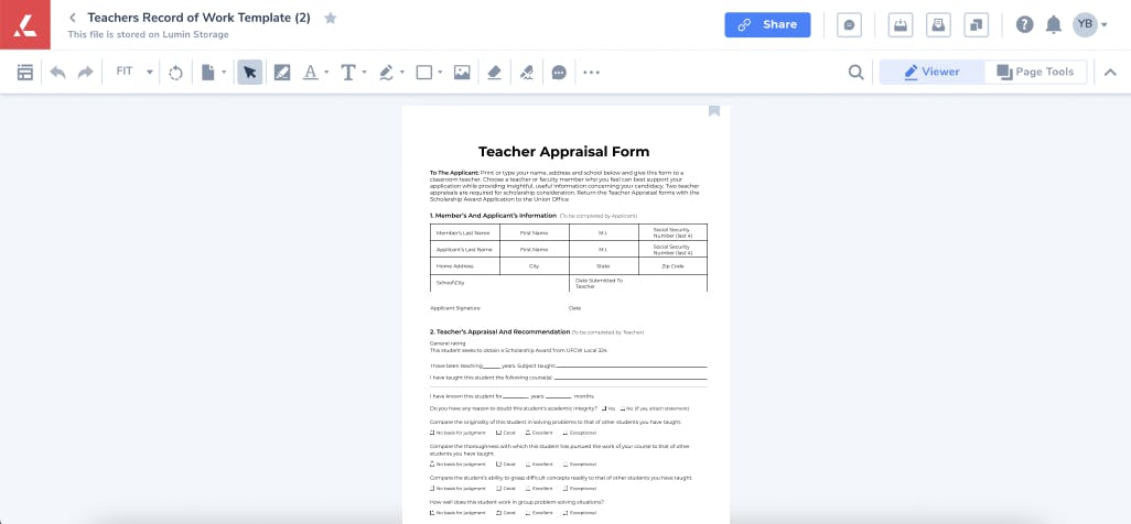 Our top 8 Virtual Learning Templates for Teachers | Lumin PDF Editor