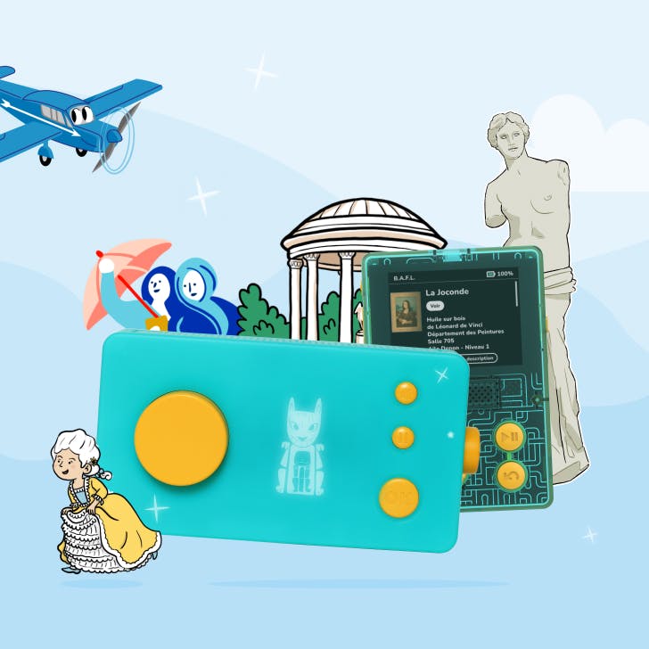 Lunii | Conteuse d'histoires & Baladeur de livres audio interactif