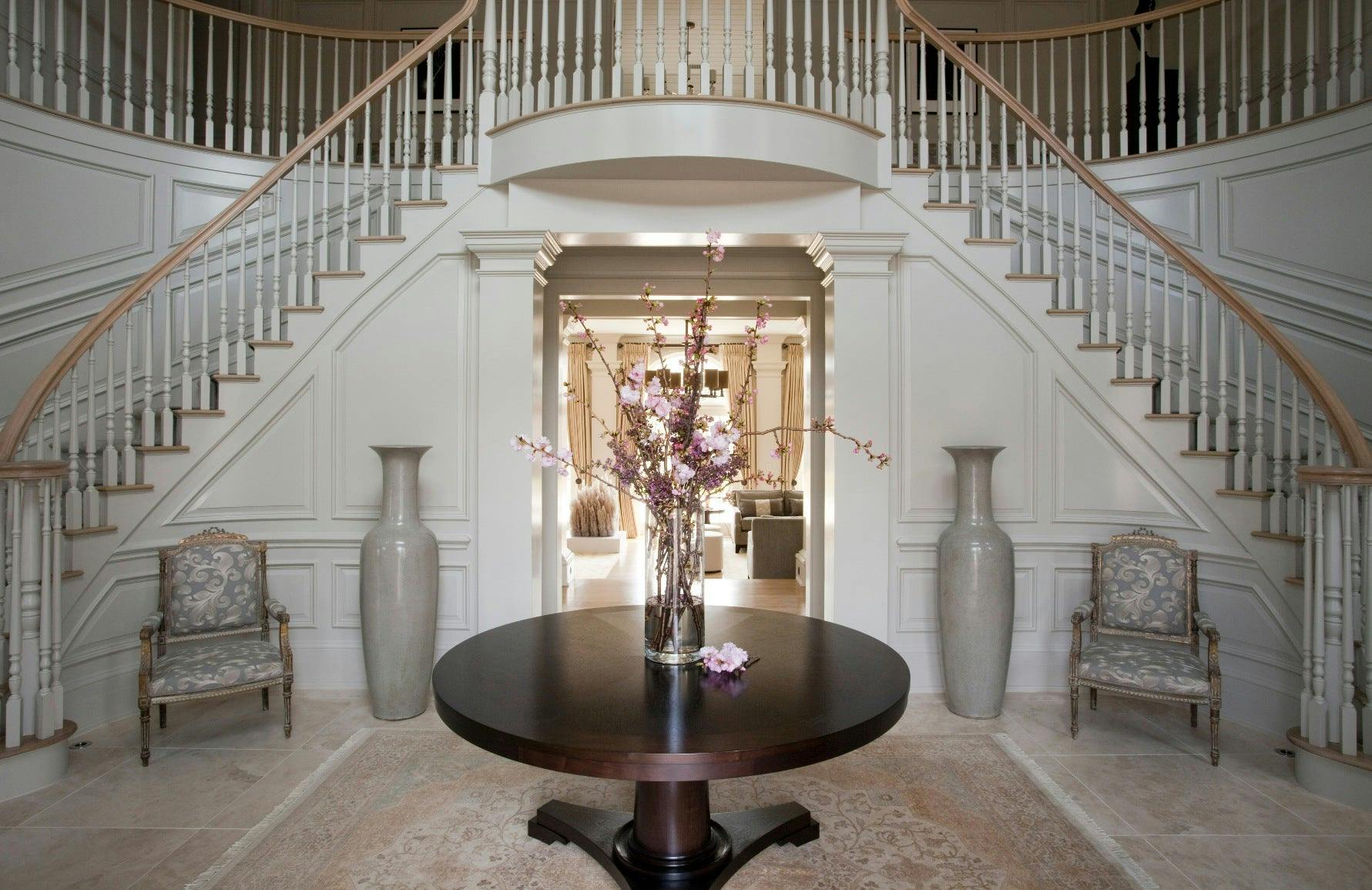 Round Entry Table Ideas How To Design A Round Entryway Table Studio