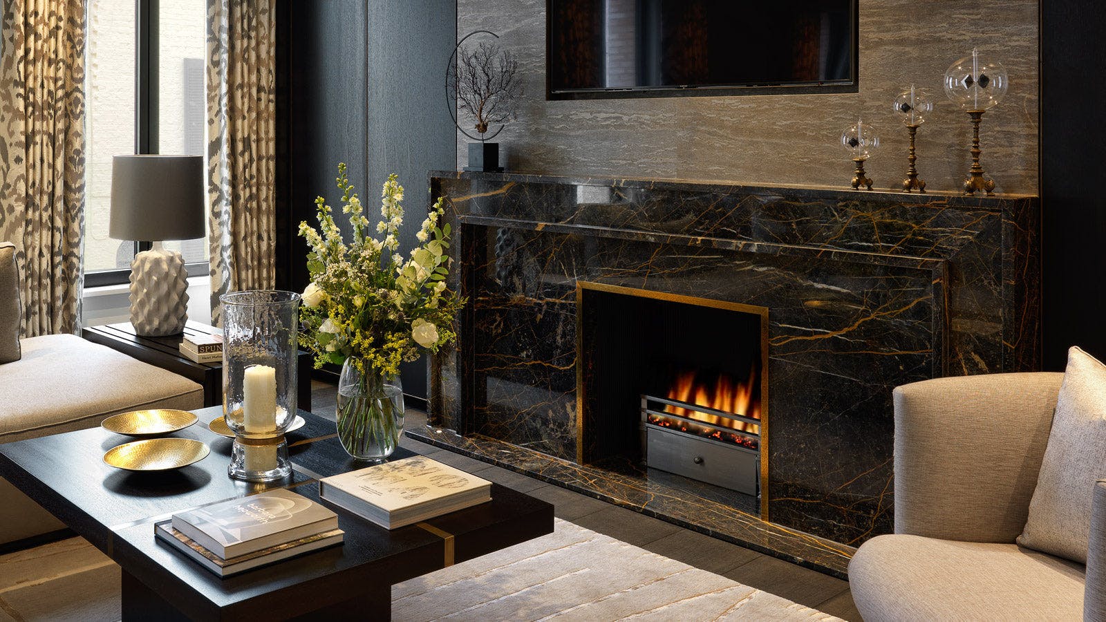 How to Dress a Fireplace: 9 Fireplace Decor Ideas | LuxDeco