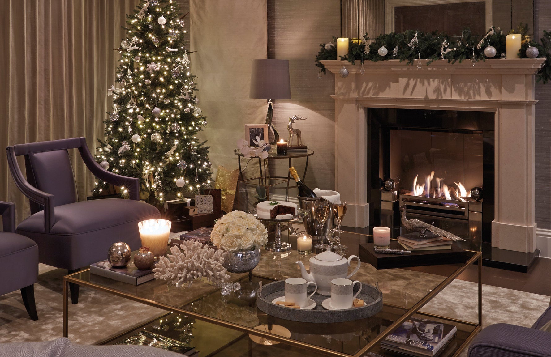 Christmas Interior Design Ideas | Colour Schemes | LuxDeco