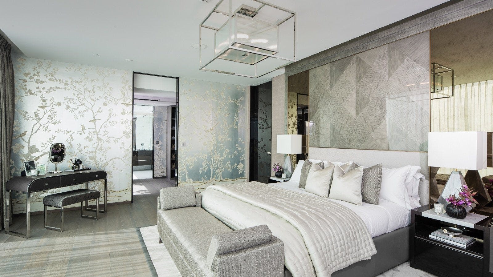 silver interior design