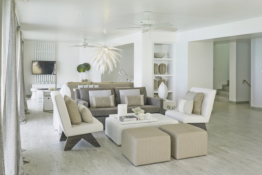 White interior house store