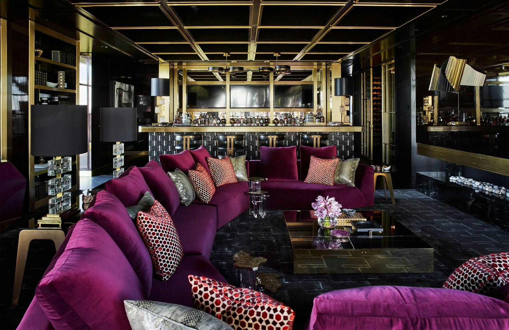 black interior ideas