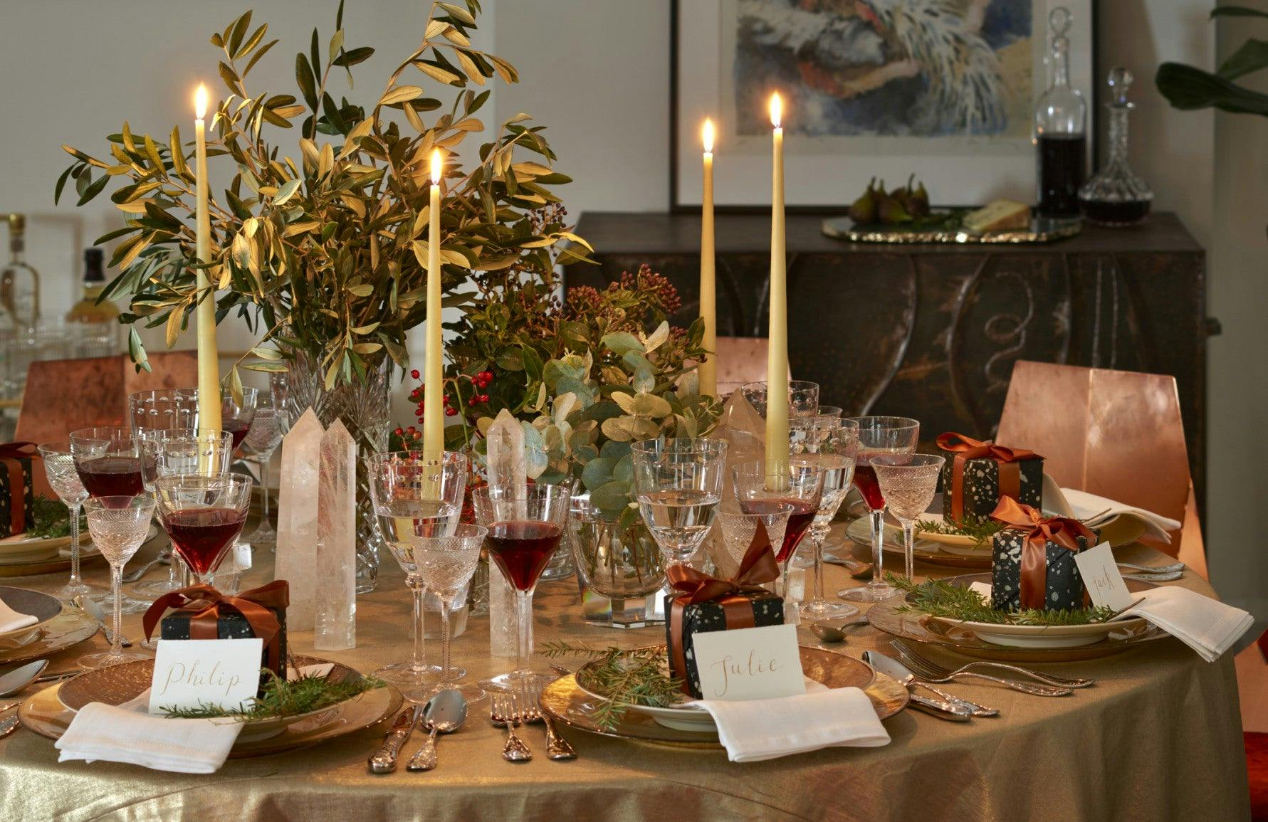 luxury table decorations